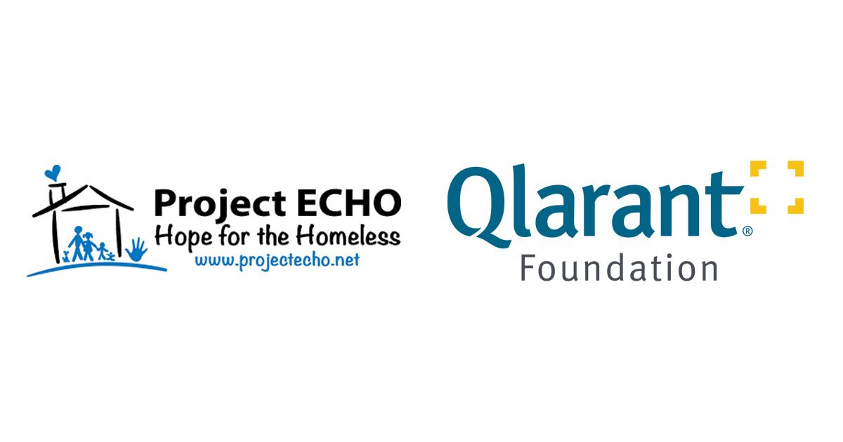 Qlarant Foundation $20,000 Grant to Project ECHO Provides Hope for the Homeless - Qlarant