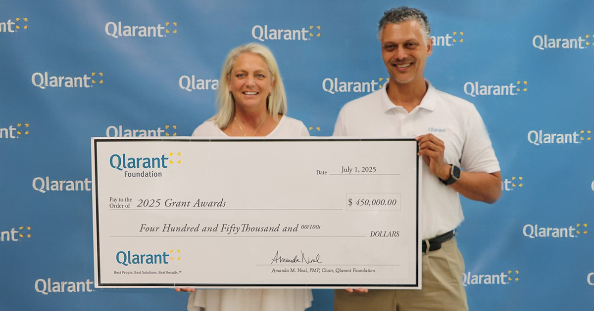 Qlarant Foundation Announces Grant Recipients and Expanded Geographic Reach - Qlarant